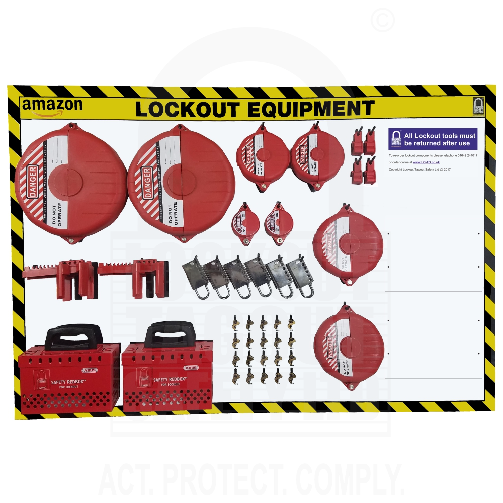 Custom Lockout Stations – Lockout Tagout Safety Ltd