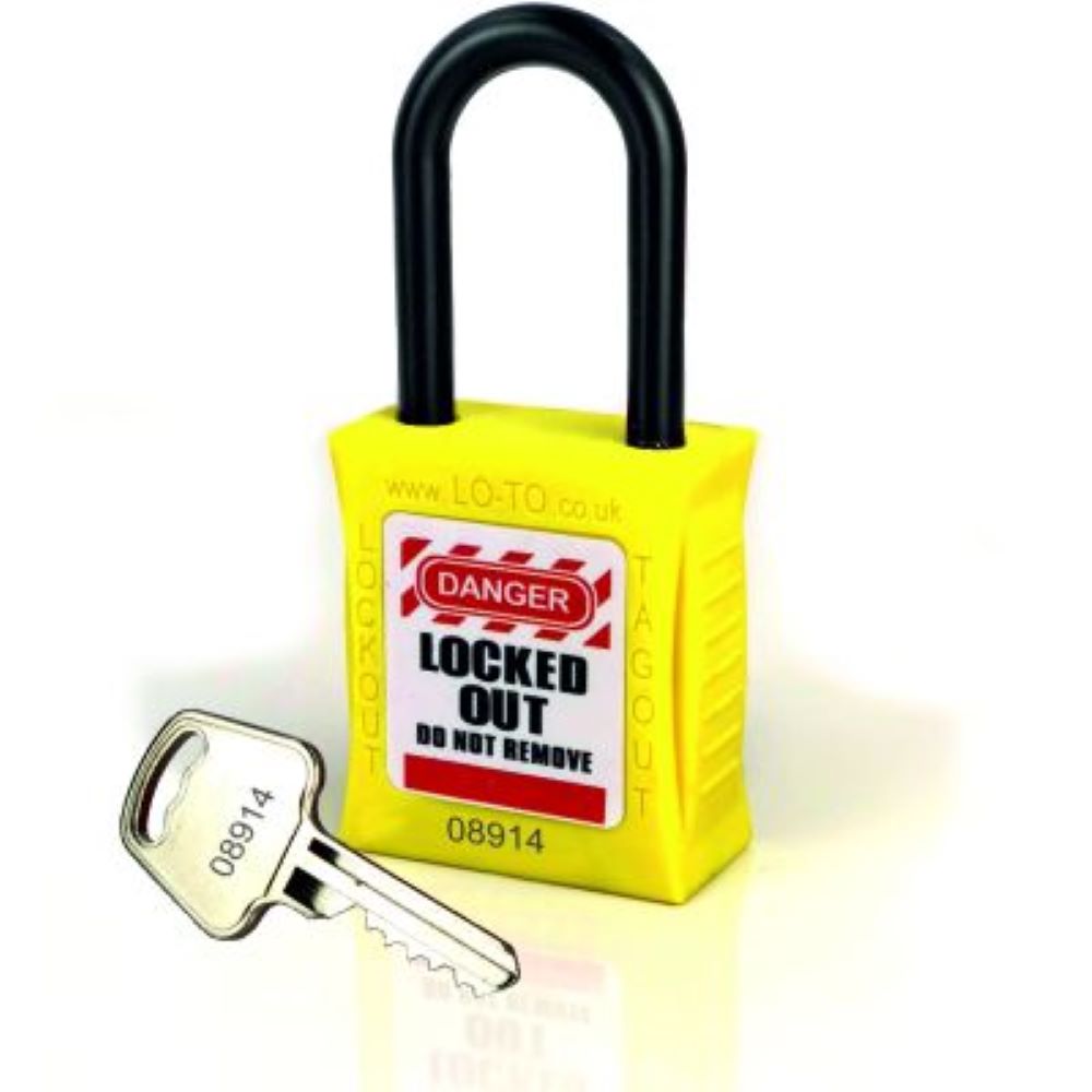 Non-Conductive Safety Padlocks – Lockout Tagout Safety Ltd