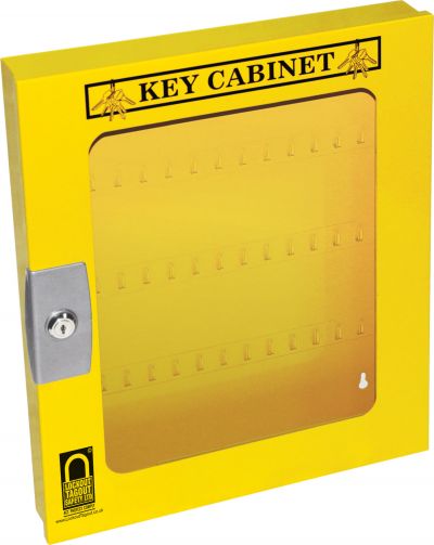Yellow Group Lockout Cabinet – Lockout Tagout Safety Ltd